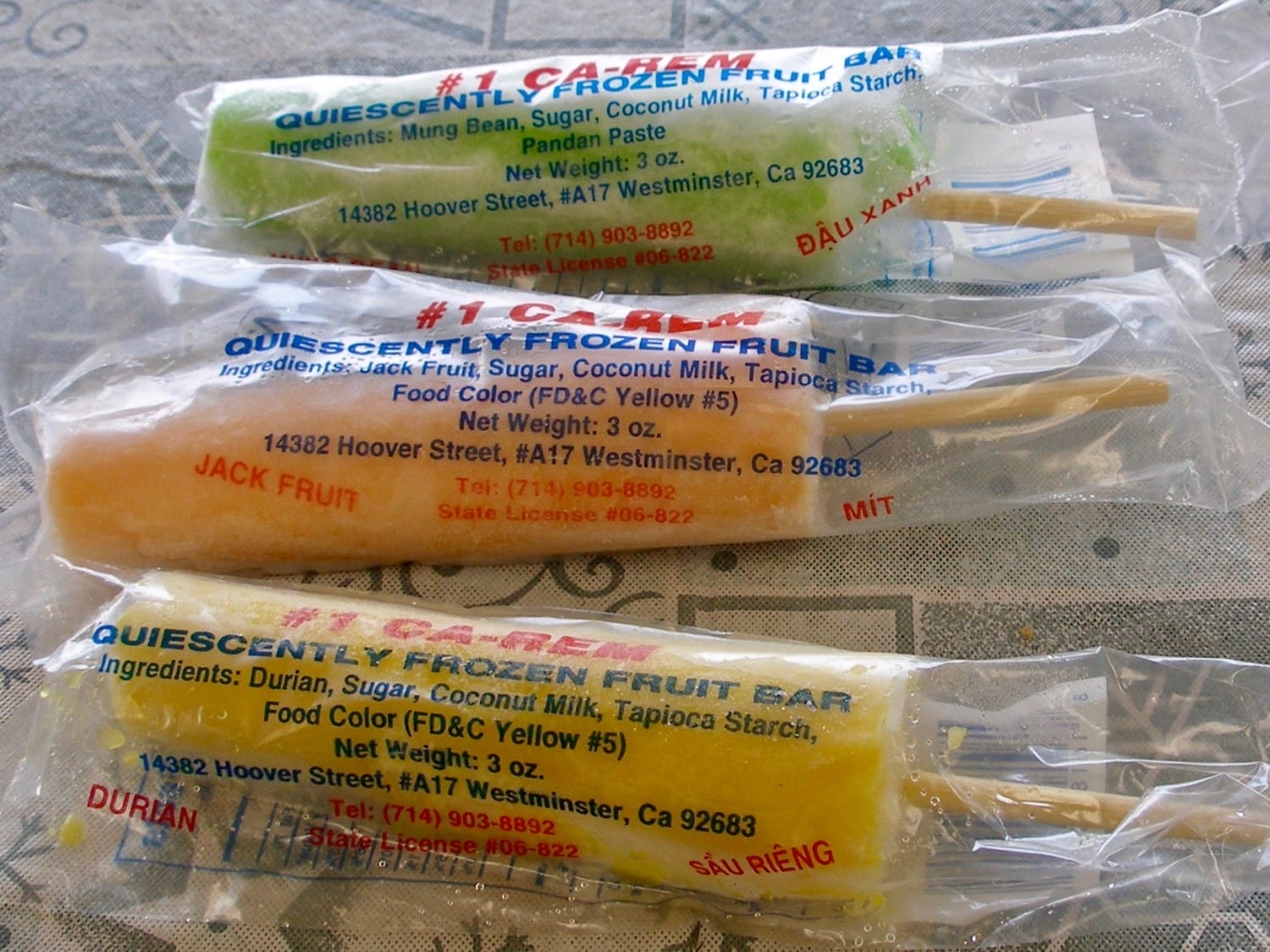 Thuy’s Food To Go & More: Exotic Vietnamese Popsicles