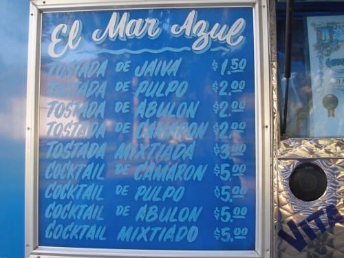 El Mar Azul: Pristine Seafood from a Highland Park Truck - Food GPS