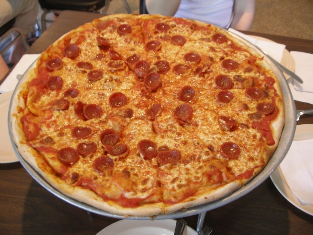 Conte’s: Crispy Pepperoni Pizza at Princeton Institution
