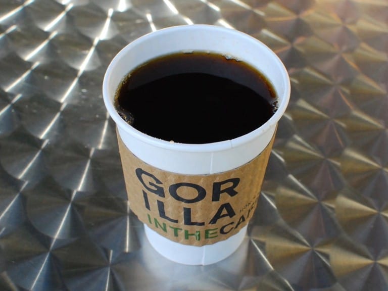 Gorilla in the Cafe: Flexing Hawaiian Coffee Muscles in Waikiki