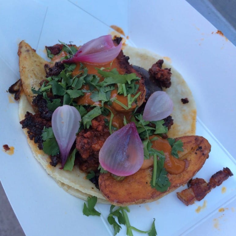 Guerrilla Tacos Chorizo Taco - Food GPS